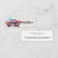 Modern Auto Garage Business Card Mini | Zazzle