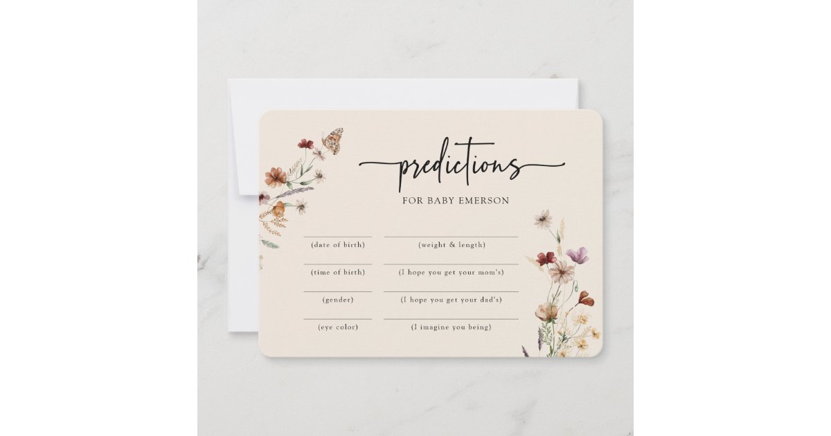 Modern Baby Shower Game Invitation | Zazzle