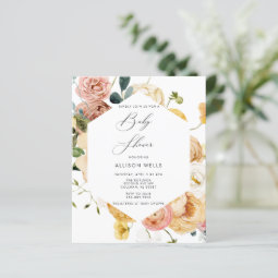 Modern Baby Shower Invitation | Sutton Flyer | Zazzle