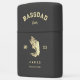 Modern Bass Fishing BASS DAD EVER Custom Name Zippo Lighter | Zazzle