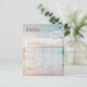 Modern Beach Business Invoice | Zazzle