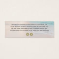 Modern Beach Hanging Price Tag with Logo | Zazzle