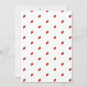 Modern Berry Sweet Strawberry Baby Shower Invitation | Zazzle