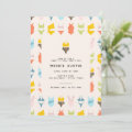 Modern Bikini Teen Tween Birthday Pool Party Invitation | Zazzle