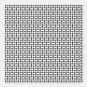 Modern Black and White Blocks Abstract Pattern Wallpaper | Zazzle