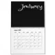 Modern Black and White Calendar | Zazzle