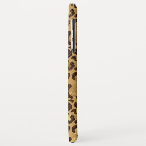 Modern Black Gold Foil Cheetah Animal Pattern Case-Mate iPhone Case ...