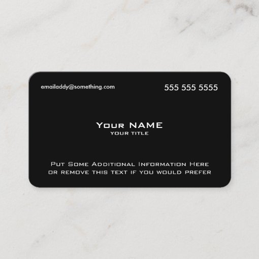 Modern Black QR Code Business Card | Zazzle