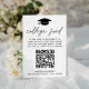 Modern Black Script Graduation College Fund Enclosure Card | Zazzle
