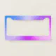 Modern Blue and Purple Gradient License Plate Frame | Zazzle