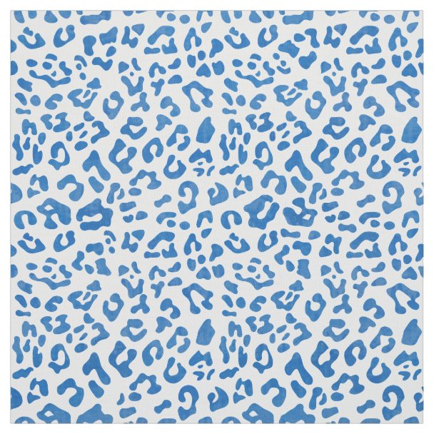Chic colorful green cheetah print pattern fabric | Zazzle.com