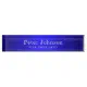 Modern Blue Desk Name Plate | Zazzle