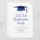 Modern Blue Graduation Party Invitation | Zazzle