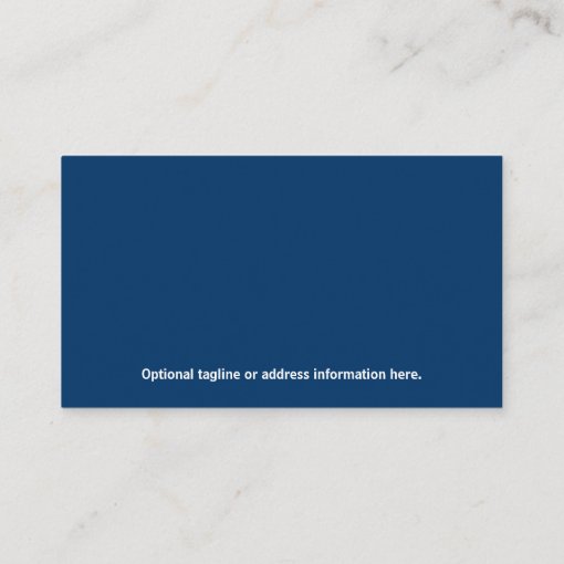 Modern Blue Photo Real Estate Business Card | Zazzle
