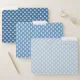 Modern Blue Polka Dot File Folder | Zazzle