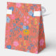 Modern Boho Red Floral Wildflowers Favor Boxes | Zazzle