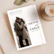 Modern Boho Simple 3 Photo Wedding Invitation | Zazzle