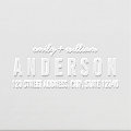 Modern Bold and Script Names Return Address Embosser | Zazzle