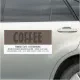 Modern Bold, Barista, Café, Coffeehouse Car Magnet | Zazzle