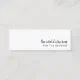 Modern Bookmark | Minimalist Mini Book Store Card | Zazzle