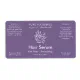 Modern Botanical Simple Solid Purple Product Label | Zazzle
