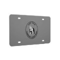 Modern Brand Logo Company Vet Business License Plate | Zazzle