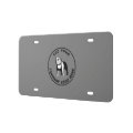Modern Brand Logo Company Vet Business License Plate | Zazzle