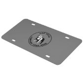 Modern Brand Logo Company Vet Business License Plate | Zazzle