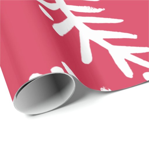 Modern Brush Script Christmas Holiday Wrapping Paper | Zazzle