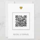 Modern Budget Wedding Invitation with QR Code | Zazzle