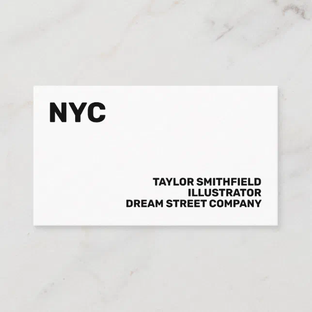 Modern Business Card | Zazzle