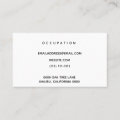 modern business card | Zazzle