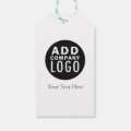 Modern Business Logo Corporate Gift Tags | Zazzle