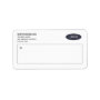 Modern Business Logo Mailing Shipping Labels | Zazzle