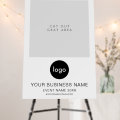 Modern Business Logo Photo Selfie Frame Foam Board | Zazzle