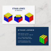 Modern CAD Designer | Animator | 3D Modeler Business Card | Zazzle