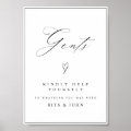 Modern Calligraphy Gents Bathroom Wedding Sign | Zazzle