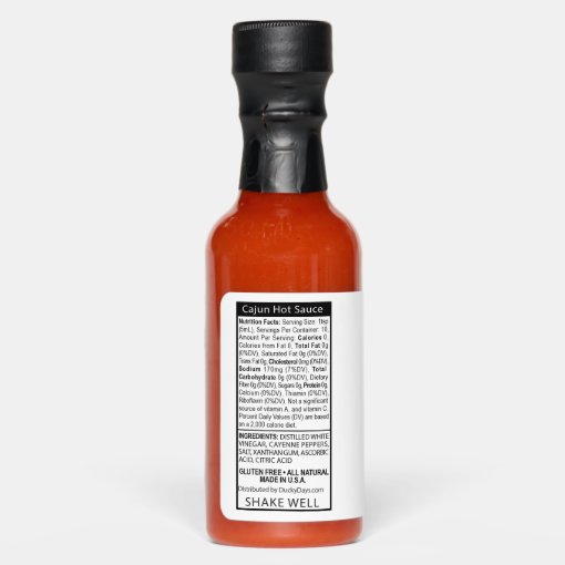 Modern calligraphy i do bbq bridal shower hot sauces | Zazzle