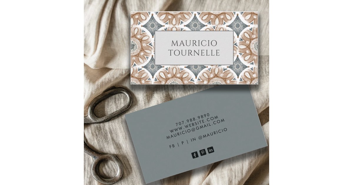 Modern Calling Card | Zazzle