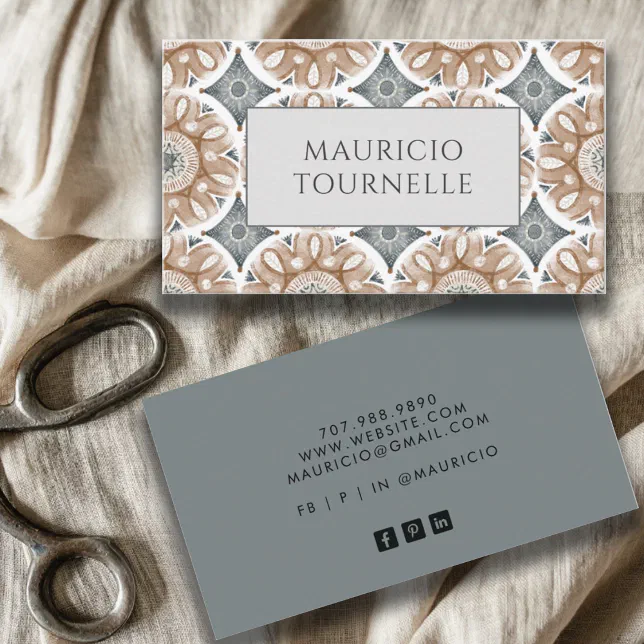 Modern Calling Card | Zazzle