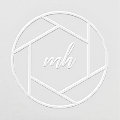 Modern Camera Lens Logo Photographer Monogram Embosser | Zazzle