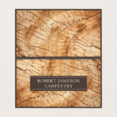 Modern Carpenter Builder Business Card | Zazzle