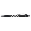 Modern Checker Checkerboard Add Name Black White Pen | Zazzle