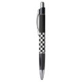 Modern Checker Checkerboard Add Name Black White Pen | Zazzle
