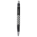 Modern Checker Checkerboard Add Name Black White Pen | Zazzle