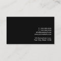 Modern Chevron Substitute Teacher Business Card | Zazzle