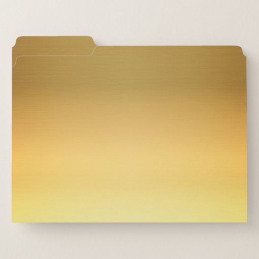 Modern Chic Elegant Gold Foil Background File Folder | Zazzle