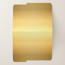 Modern Chic Elegant Gold Foil Background File Folder | Zazzle