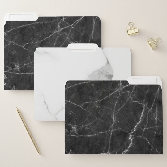 Modern Chic Elegant Marble Background File Folder | Zazzle.com