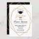 Modern Chic Geometric Graduation Party Invitation | Zazzle